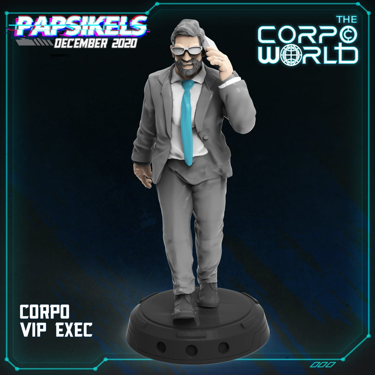 Corpo Vip 32mm Scale 3d Printed Resin Miniatures Ravenous Miniatures