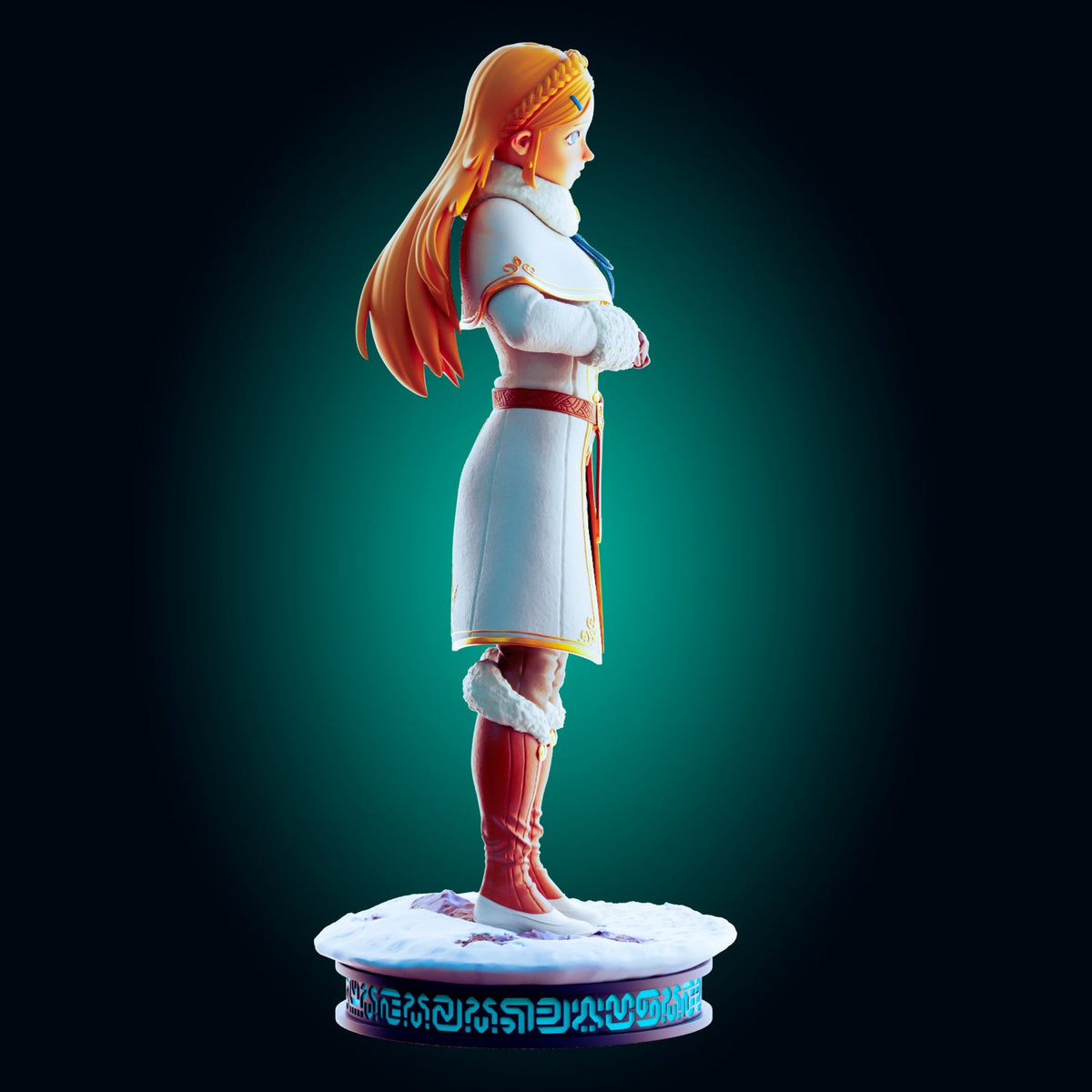 Eldoria - The Frostbound Seer | Fantasy Resin Figure – Ravenous Miniatures
