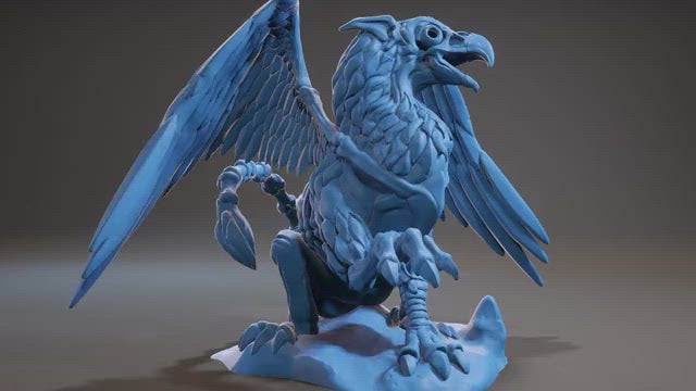 Undead Griffin, Resin miniatures 11:56 (28mm / 34mm) scale – Ravenous ...
