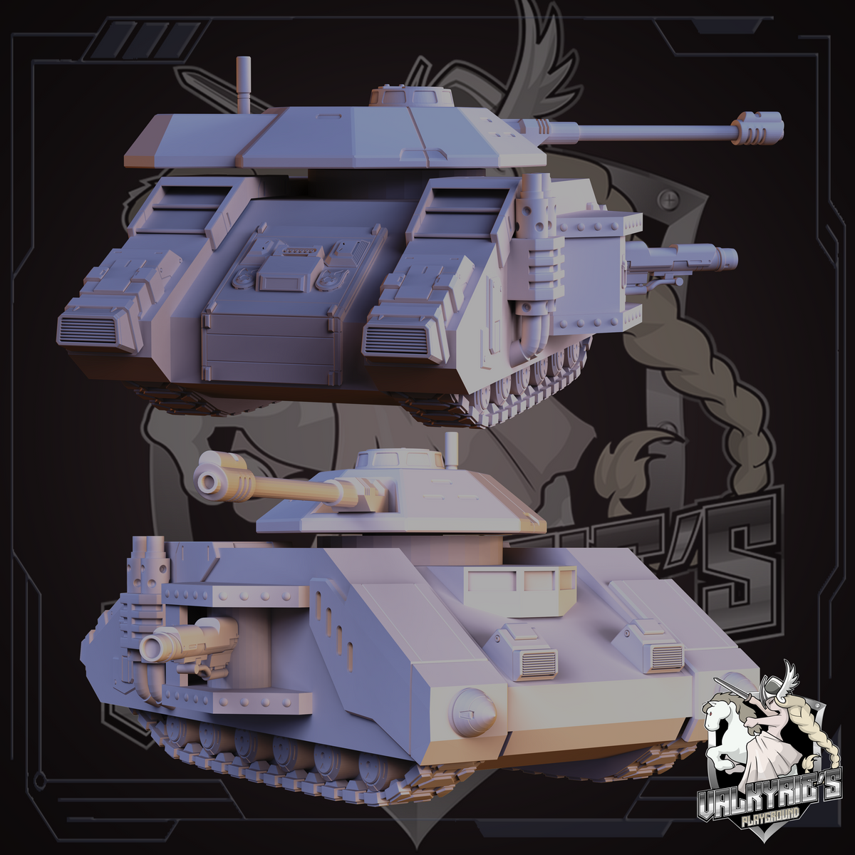 Calor Tank, Unpainted Resin Miniature Models. – Ravenous Miniatures