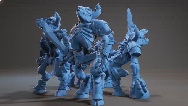 MinotaurSkeleton, Resin miniatures 11:56 (28mm / 34mm) scale – Ravenous ...