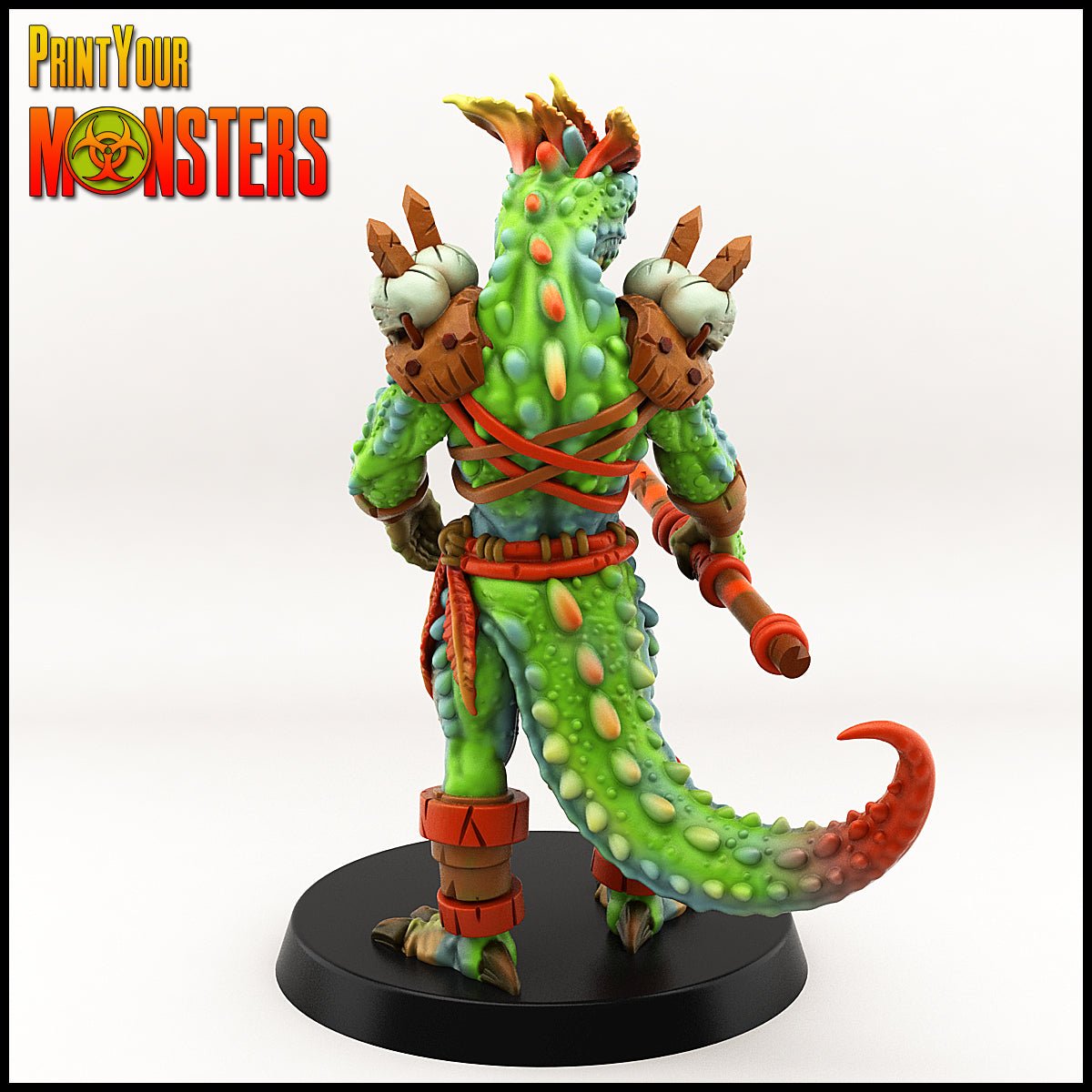 Lizardfolk Spear – Ravenous Miniatures