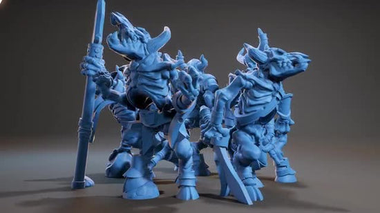 MinotaurSkeleton, Resin miniatures 11:56 (28mm / 34mm) scale – Ravenous ...