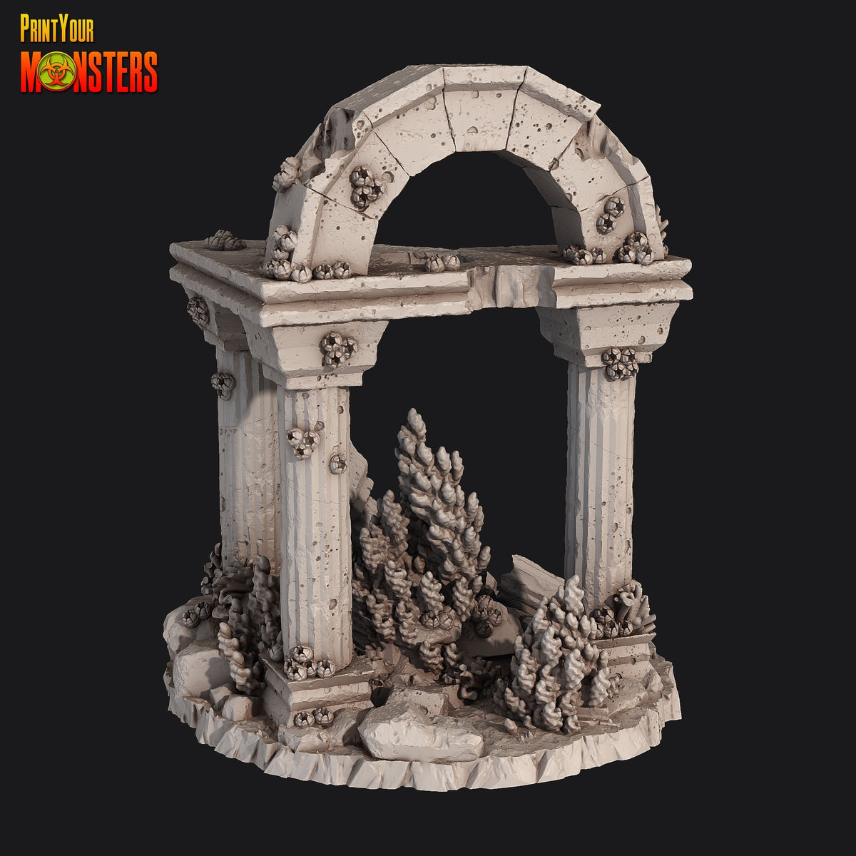 Underwater Ruin temple, Resin miniatures by Printyourmonster – Ravenous ...